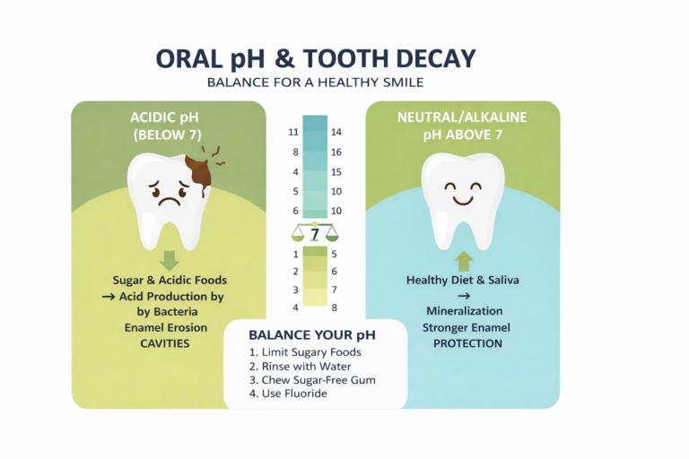 How Oral pH Levels Influence Tooth Decay and How to Balance Them